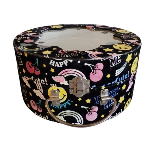 Lisa Frank | Bags | Vintage Lisa Frank Velvet Art Coloring Storage Hat ...